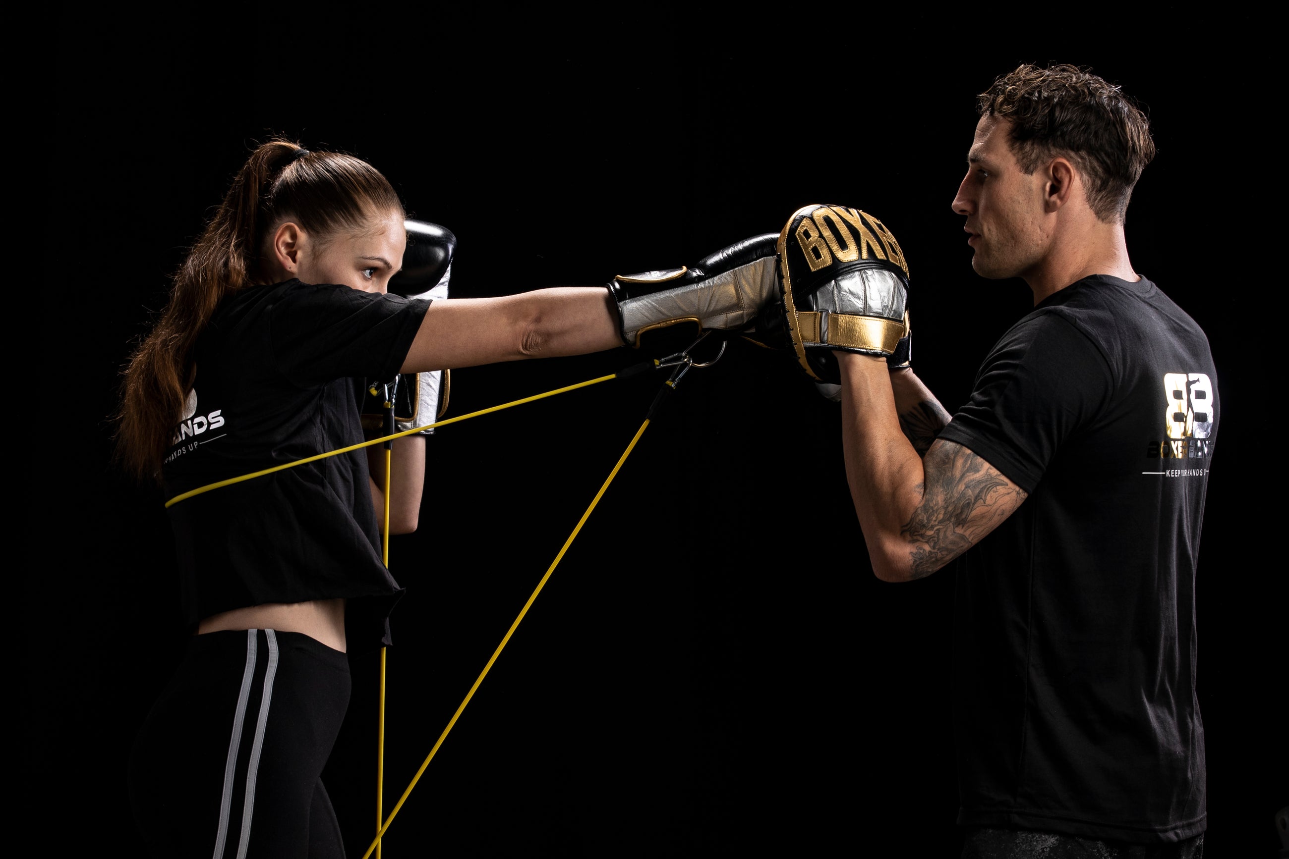 Boxer Bands l Patented Boxing Resistance Band System